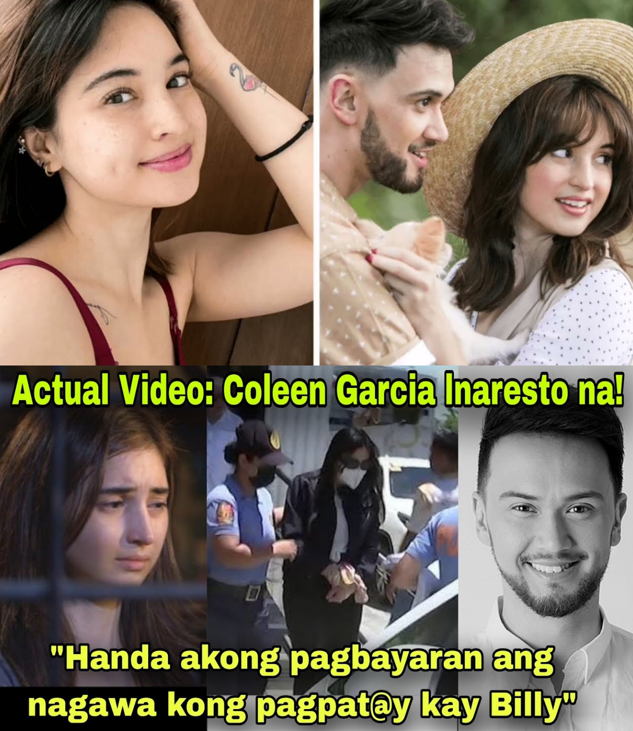 ANG PAG-AMIN: Coleen Garcia, PERSONAL NA SUMUKO at INAMIN ang PAGKAKASANGKOT sa TRAHEDYA ni ...