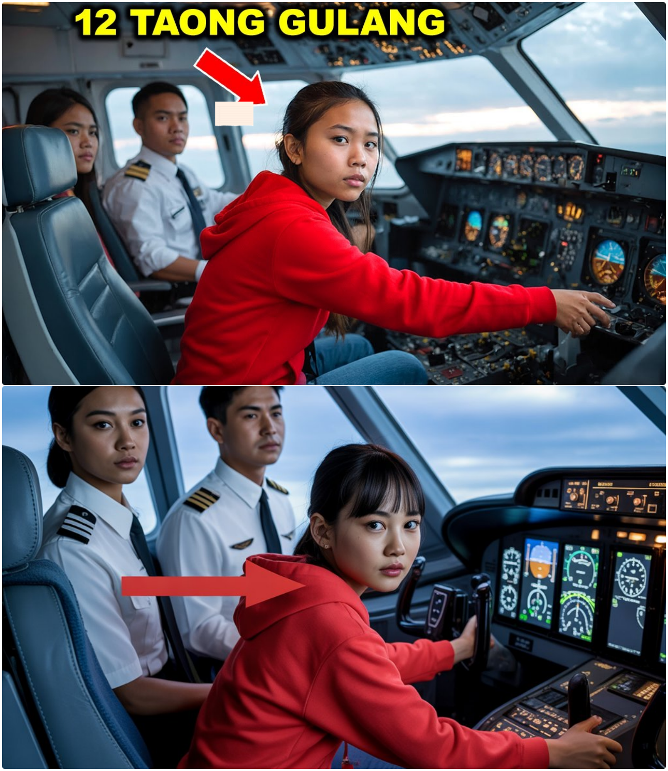 ANG HIMALA SA HIMPAPAWID: 12-Anyos na 'Kid Captain,' Nagligtas ng 187 ...