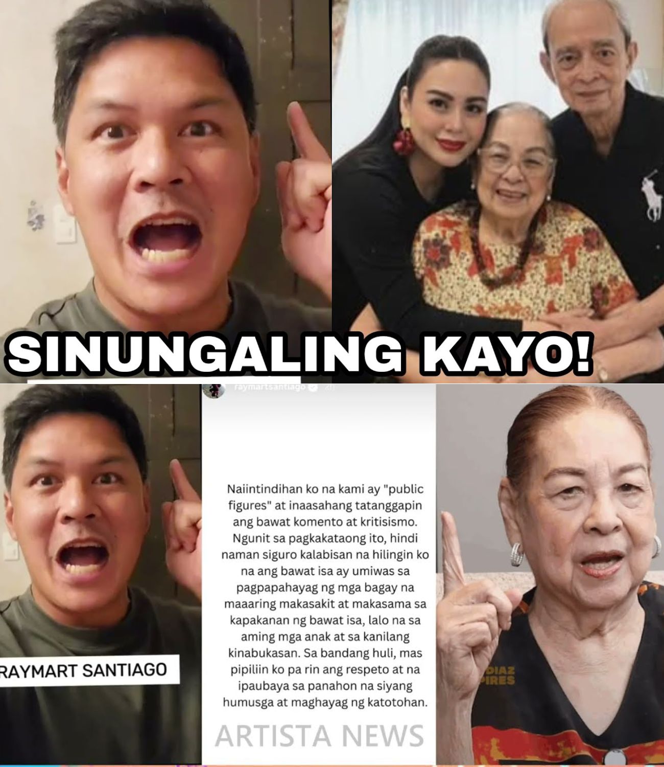 MATINDING PASABOG! RAYMART SANTIAGO BINASAG ANG KATAHIMIKAN MATAPOS ANG ...
