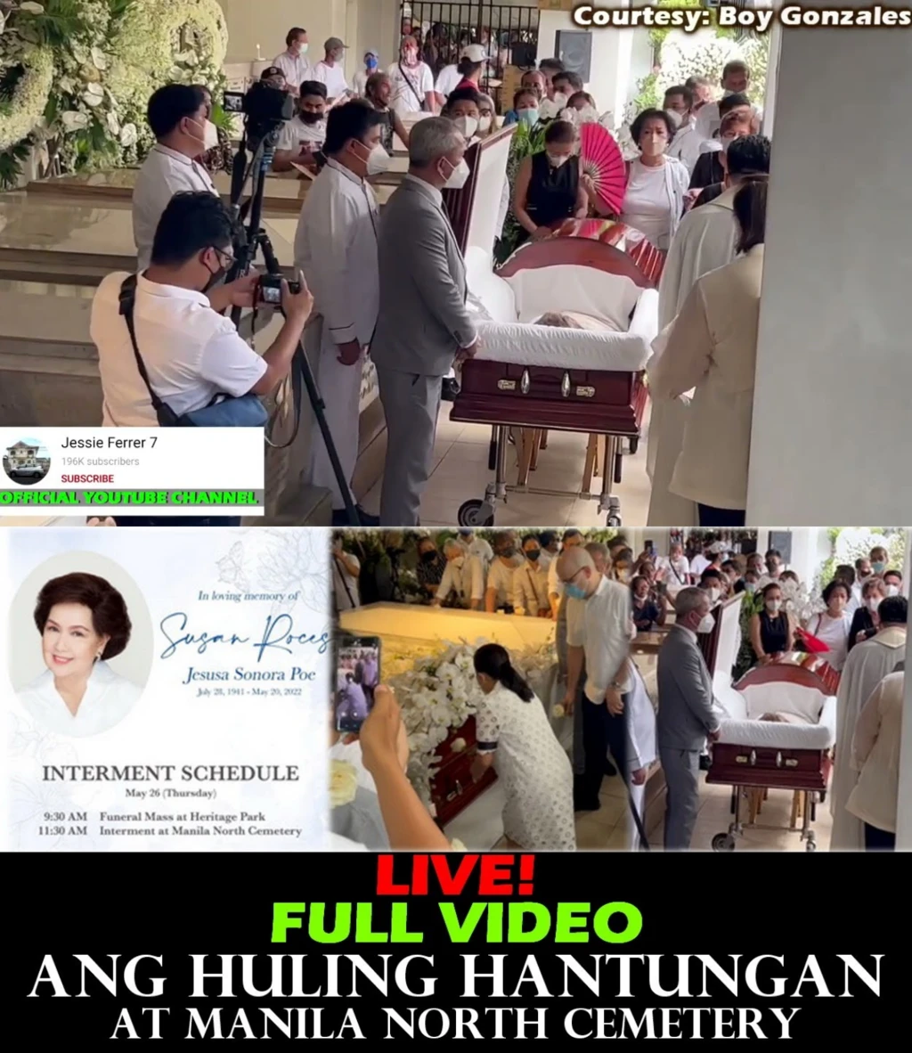Pambansang Huling Paalam: Reyna Susan Roces, Inihatid sa Kanyang Huling ...