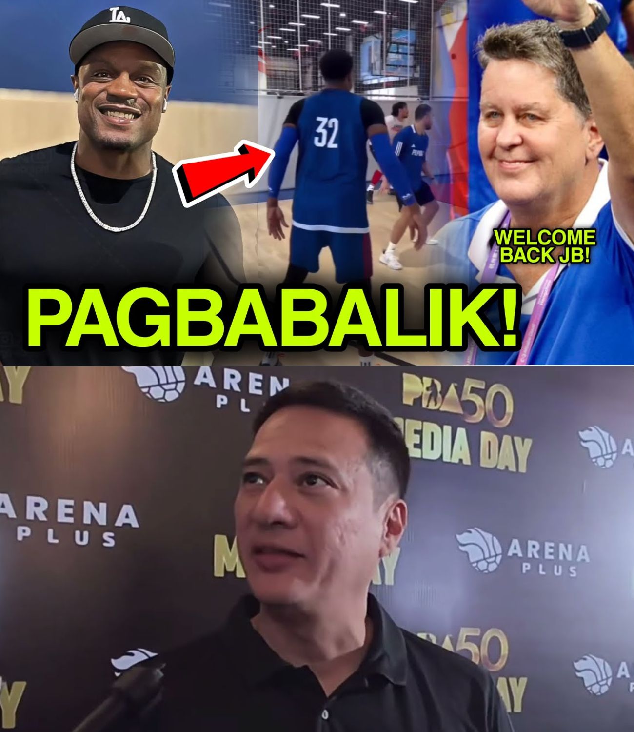 MAGANDANG BALITA! BALIK-AKSYON NA SI JUSTIN BROWNLEE SA GILAS PILIPINAS ...