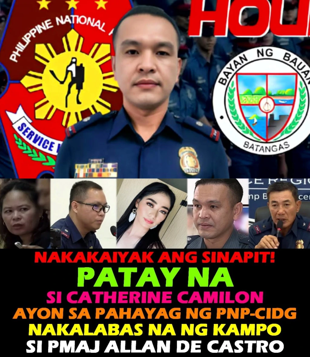 Hustisya Para Kay Catherine Camilon: ‘Posibleng Patay Na’ Ayon sa CIDG ...