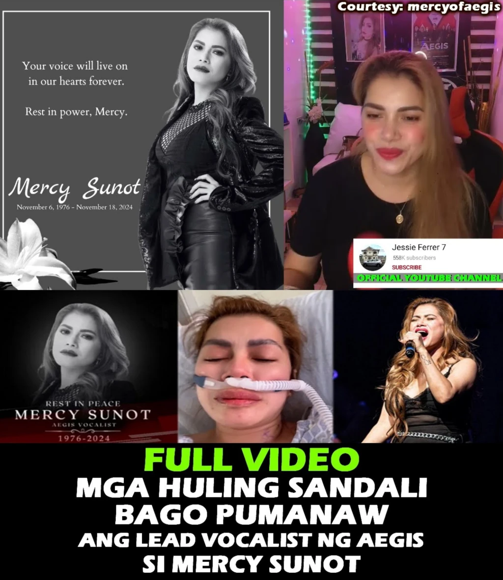 HULING AWIT: Pumanaw na si Mercy Sunot ng Aegis, Nag-iisa sa Amerika sa ...