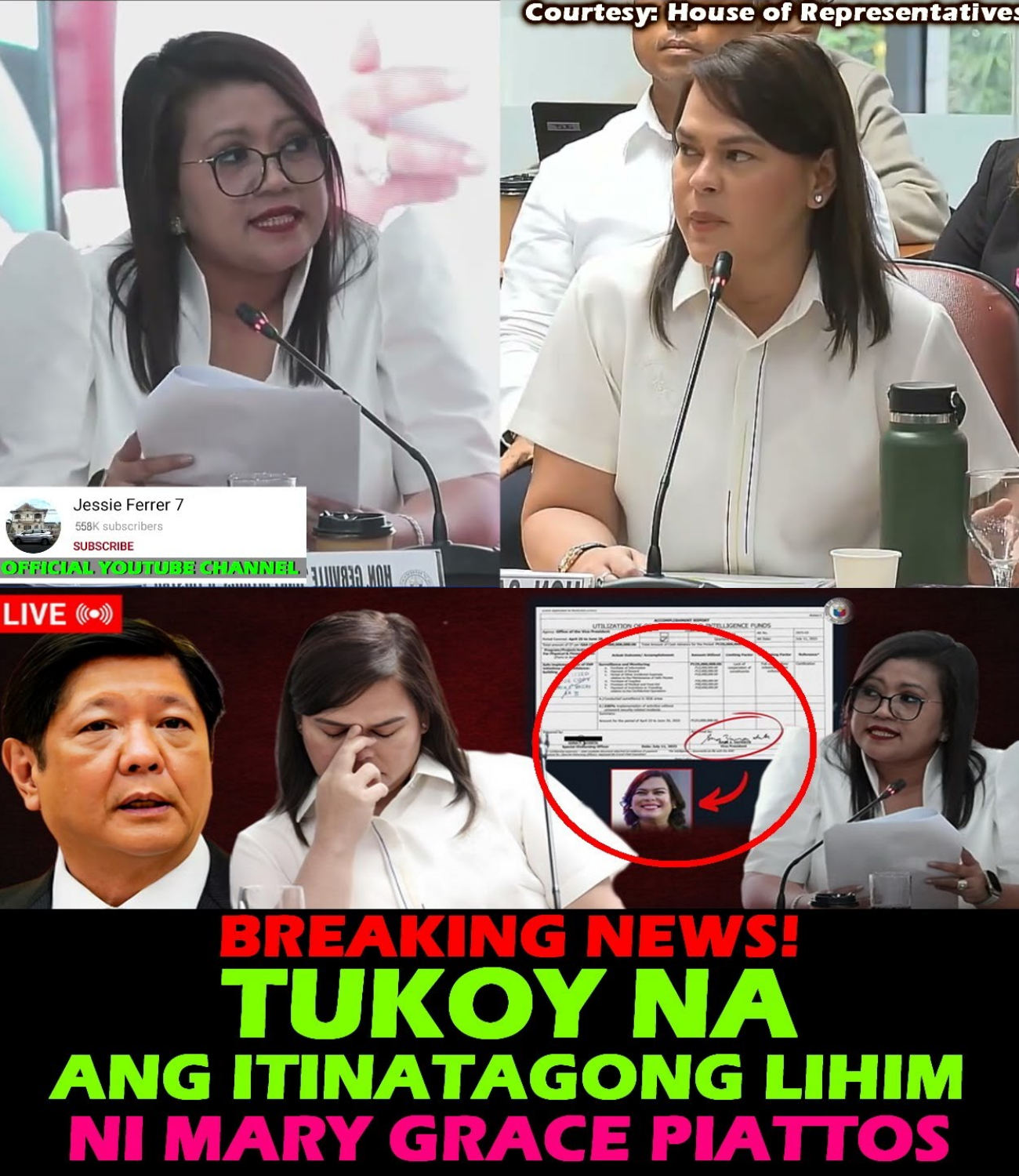 Pekeng Resibo, Suhol, at Pandarambong: VP Duterte, Nahaharap sa ...