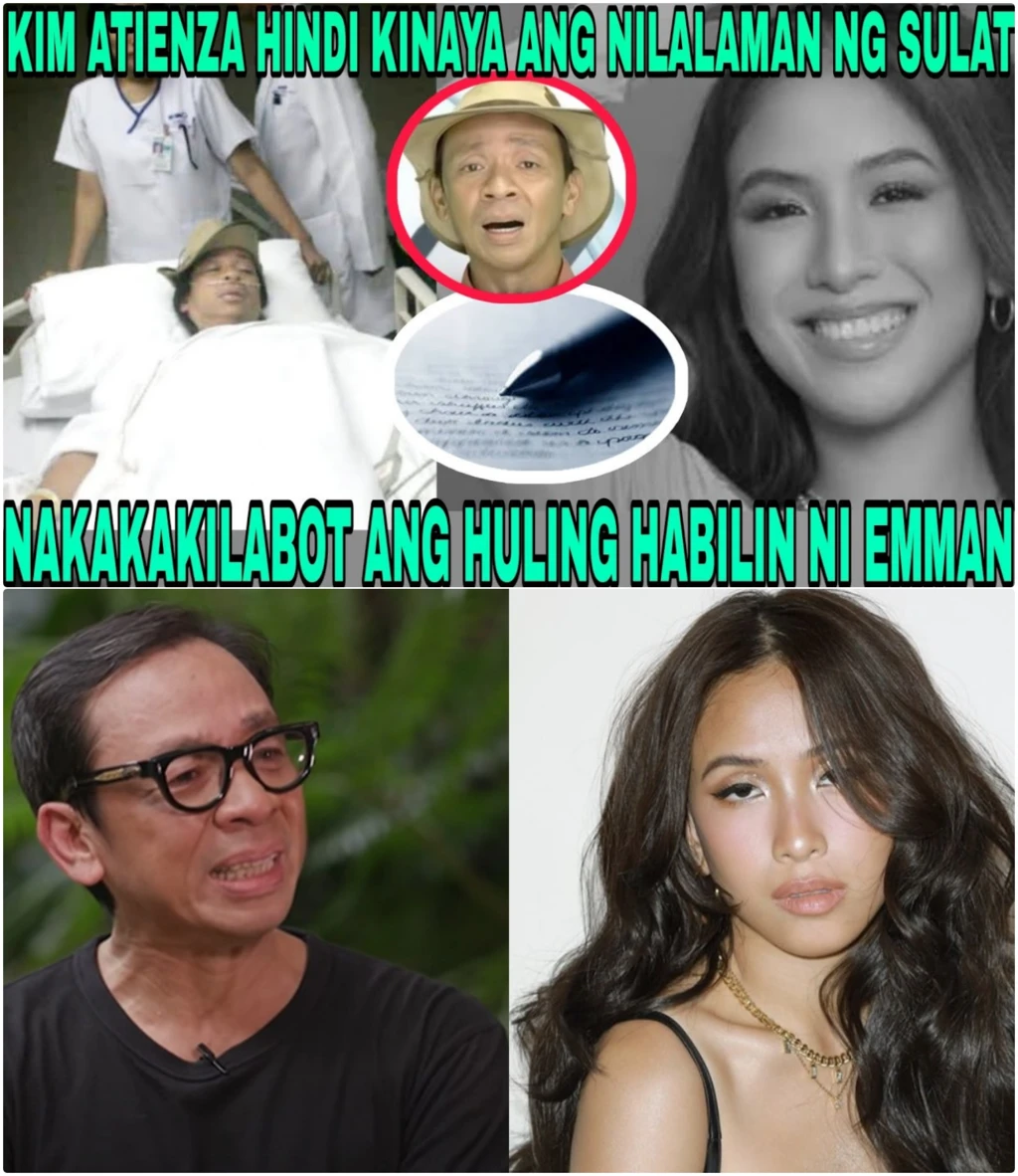 HULING HABILIN NI EMAN: Kim Atienza, Isinugod sa Ospital Matapos ...