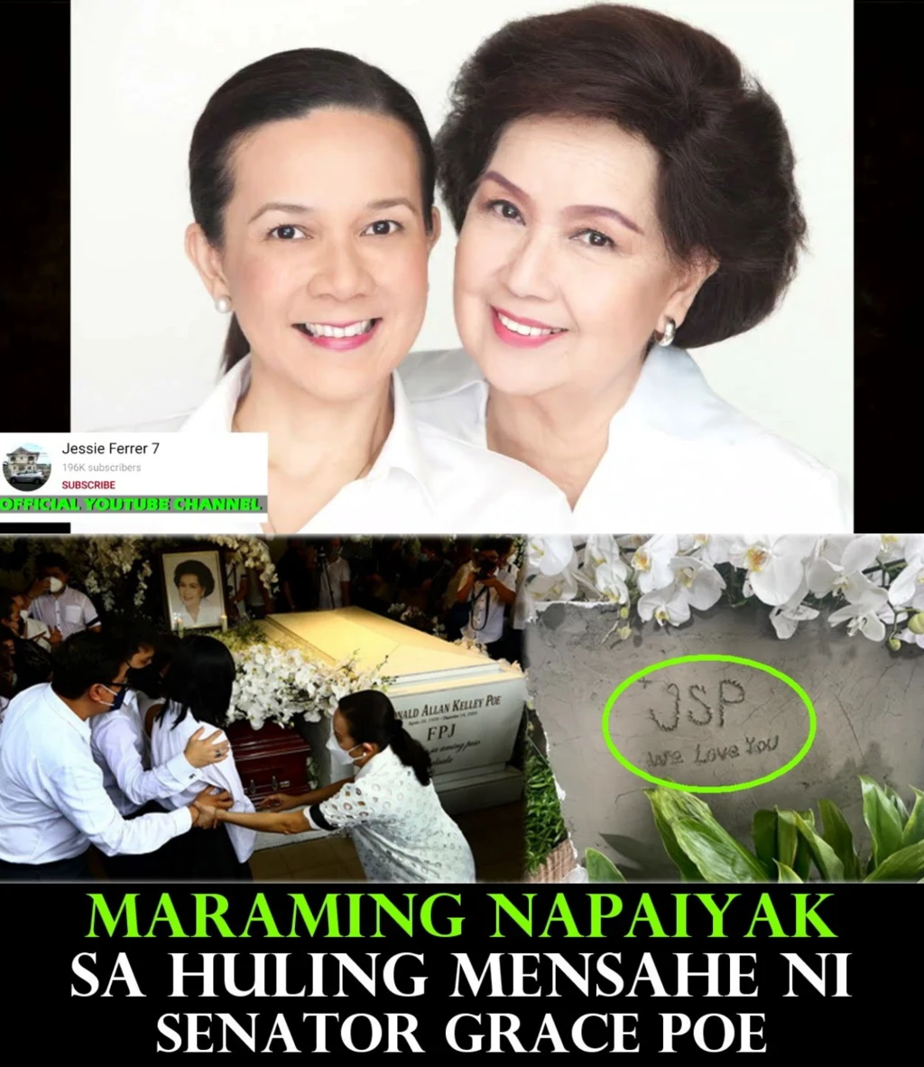 SA PUSO NAGMULA: Huling Mensahe ni Grace Poe, Nagpatunay sa Walang ...