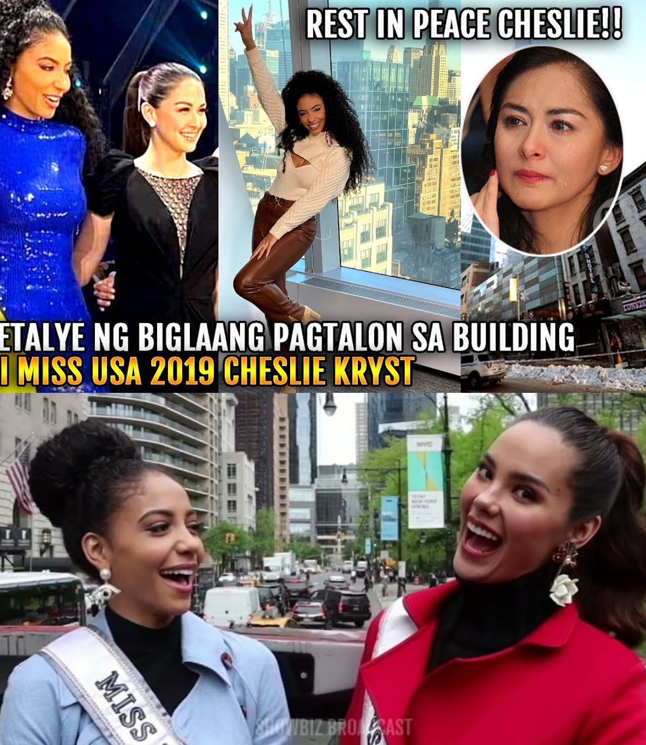 “BUONG DETALYE: Ang nakakagulat na pagtalon ni Miss USA 2019 Cheslie ...
