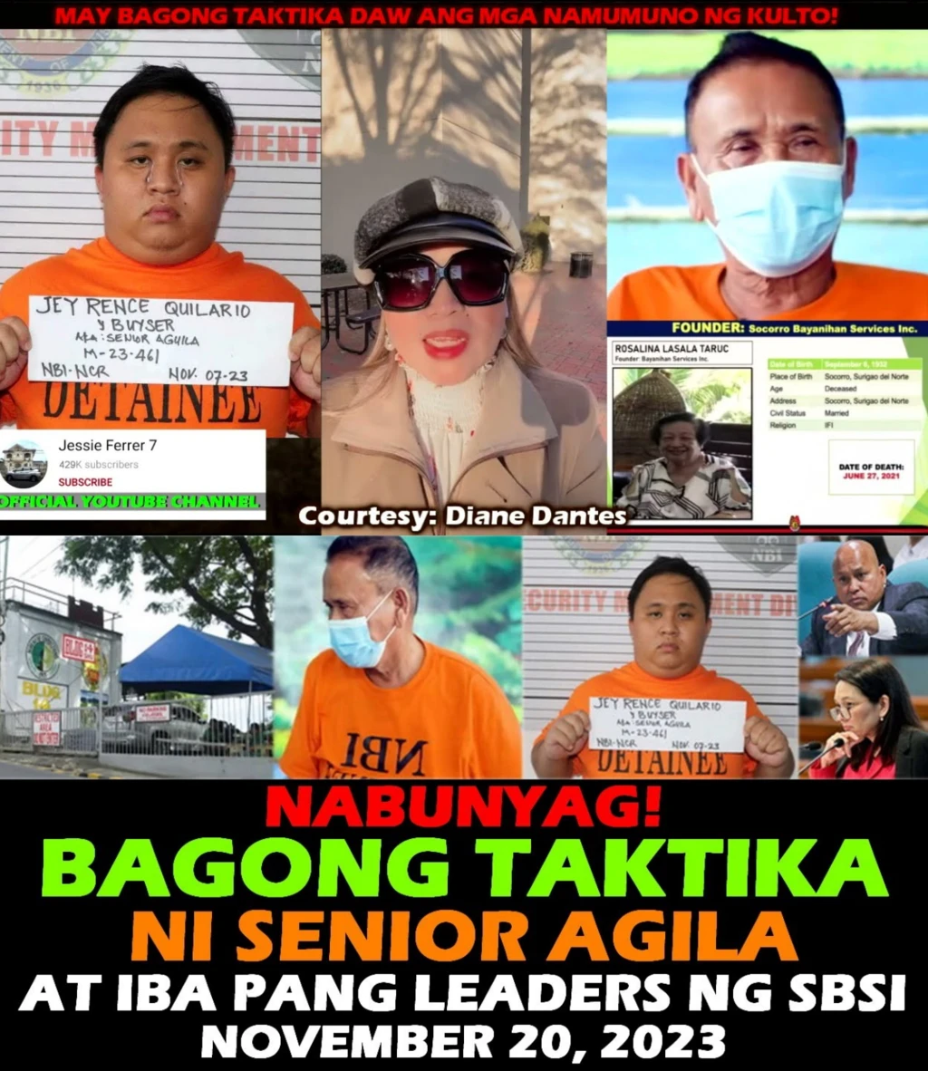 NAKAKAGIMBAL! 'SENIOR AGILA' KULT, IDIDIIN ANG NAMAYAPANG FOUNDER SA ...