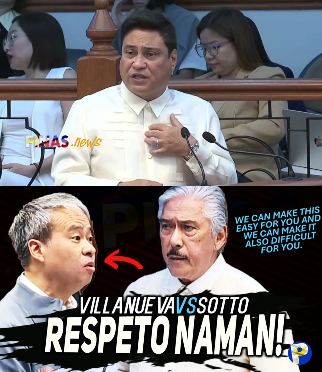 TOSSCIONG NG KAPANGYARIHAN: Matinding Banggaan nina Sotto at Villanueva ...