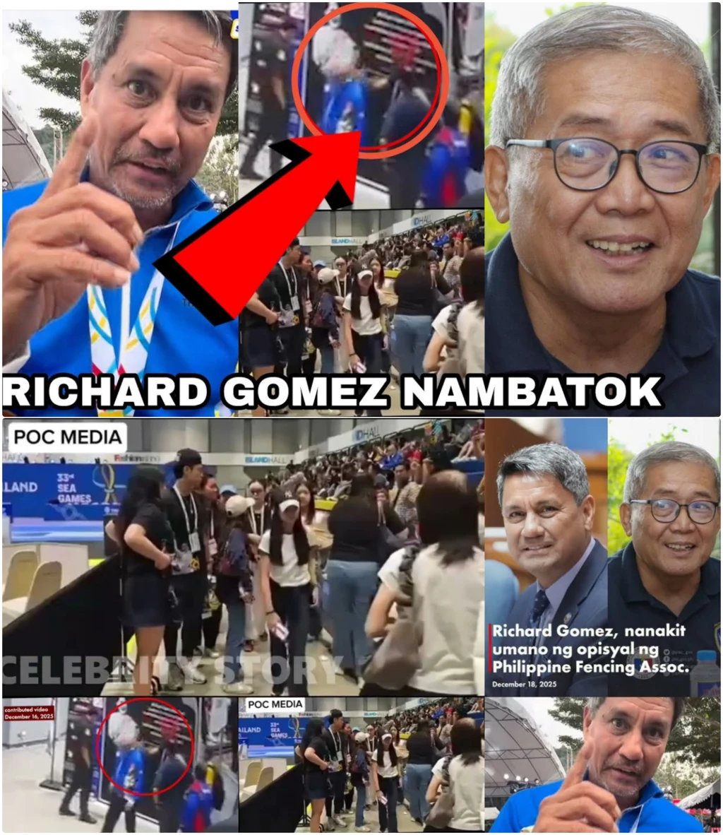 GULO SA SEA GAMES: Richard Gomez, Sangkot sa Pisikal na Komprontasyon ...