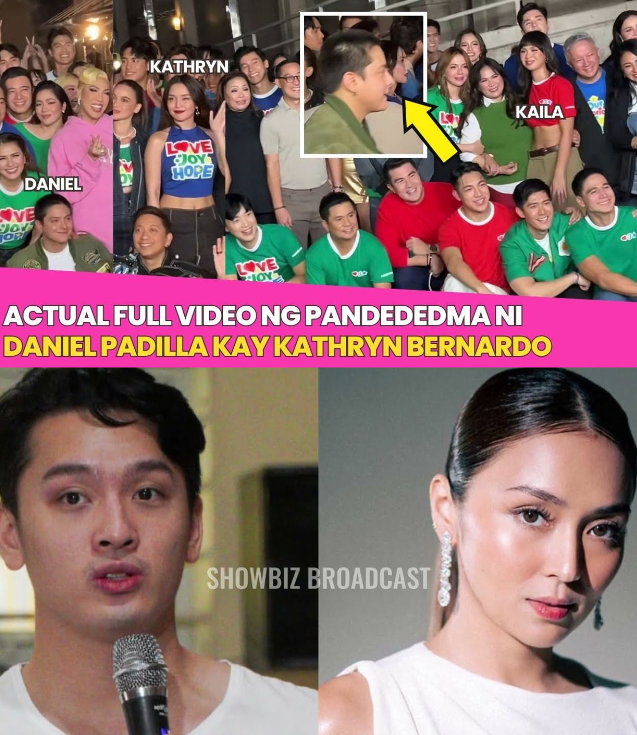 Nakakagulat na Eksena sa Showbiz: Daniel Padilla Umano’y Binalewala si Kathryn Bernardo sa ...