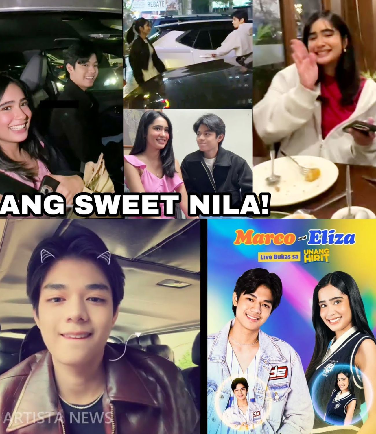 PBB Love Story Lumabas sa Totoong Mundo: Eliza at Marco Nag-Date sa ...